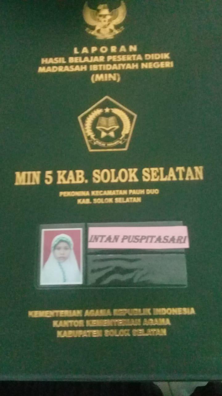 Sampul Raport SD | Sampul Raport Ijazah